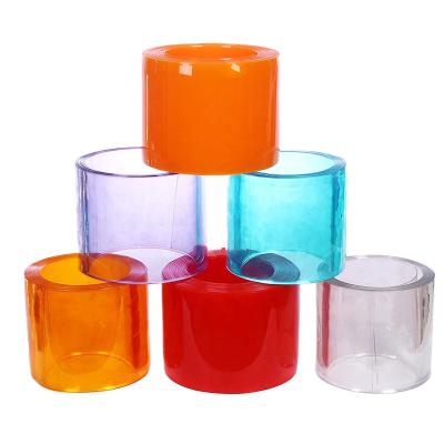 China Piezas de condensación multicoloras de la unidad, cortina vieja del PVC del sitio del grueso 1.7/2/3m m en venta