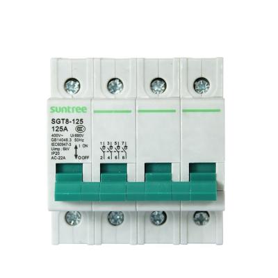 Chine Commutateur thermodurcissable d'isolement de SGT8-125 4pole 60amp à vendre