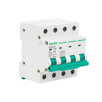 Cina 6kA 63 amp bipolare IEC60898 Mcb per CA in vendita