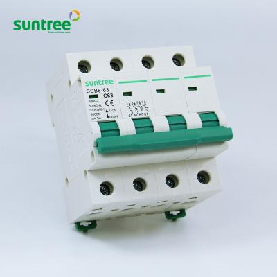 Cina Interruttori di IEC60898 10ka 4p 2p 6ka 230v Mcb in vendita