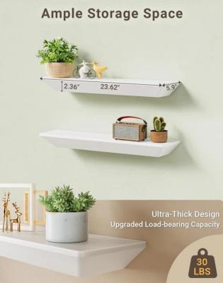 Κίνα Y Mail Packaging Σύγχρονο Custom Logo Σετ από 2 τοιχοθετημένα πλωτά ράφια για τοιχογραφία προς πώληση