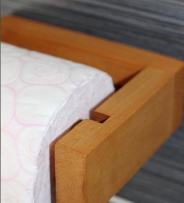 Chine Comme votre demande en bois de la salle de bain porte-serviettes en bois de la salle de bain papier toilette étagère murale à vendre