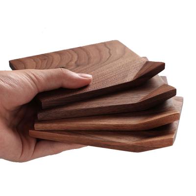중국 10X0.9cm 주문상품 수비 코스터 음료용 원형 Bambu 목 코스터 매트 패드 판매용