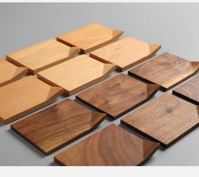 중국 10X0.9cm 주문상품 수비 코스터 음료용 원형 Bambu 목 코스터 매트 패드 판매용