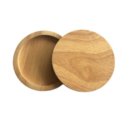 중국 10X0.9cm 주문상품 수비 코스터 음료용 원형 Bambu 목 코스터 매트 패드 판매용