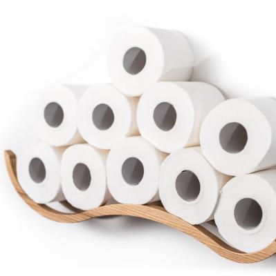Chine Logo personnalisé Acceptable garde-robe en bois porte-papier toilette étagère pour salle de bain à vendre