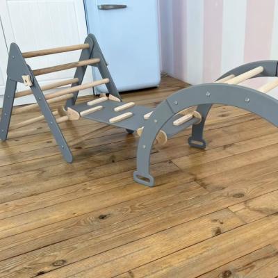 Κίνα Montessori σκαρφαλώνοντας σετ για βρέφη εσωτερικό τριγωνικό αναρριχητή στην επιλογή του χρώματος σας προς πώληση