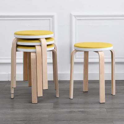 Chine Chaise en bois de design moderne pour la cuisine 4 pieds anti-poussière à vendre