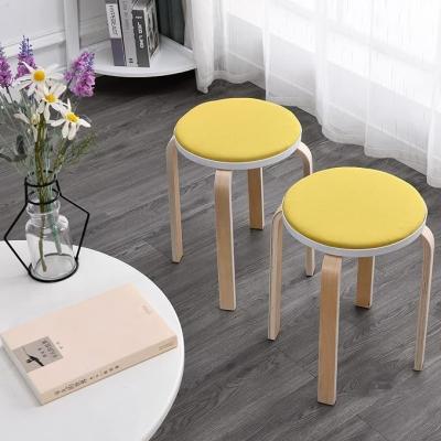 Chine Chaise en bois de design moderne pour la cuisine 4 pieds anti-poussière à vendre