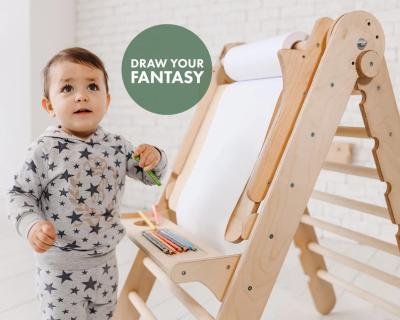 Κίνα Παιδικό Πλατόπεδο Montessori Climber με προσαρμοσμένο λογότυπο και παιδικό μαθησιακό παιχνίδι προς πώληση