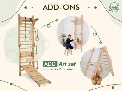 Κίνα Παιδικό Πλατόπεδο Montessori Climber με προσαρμοσμένο λογότυπο και παιδικό μαθησιακό παιχνίδι προς πώληση