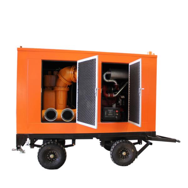 Quality Cast Iron Large Flow Emergency Flood Pump For Flood Control / Rescue for sale