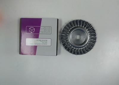 China High Efficiency 6 Inch Twisted Knot Circular Brush for Pipeline Descaling for sale