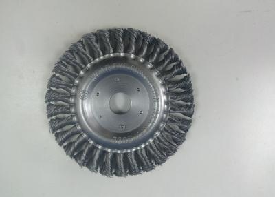 China High Efficiency 6 Inch Twisted Knot Circular Brush for Pipeline Descaling for sale