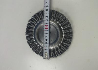 China High Efficiency 6 Inch Twisted Knot Circular Brush for Pipeline Descaling for sale