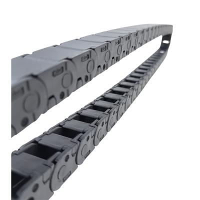 China Nylon Material Electric Wire Drag Chain Industrial Reinforced CNC Wire Carrier for sale
