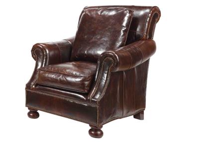 Китай Софа типа Англии деревянная конструирует софы 1+2+3 Seater кожи Брайна продается