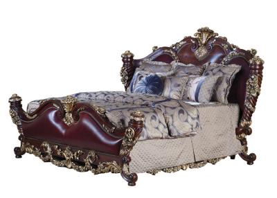 Chine Lit découpé par meubles de luxe de chambre à coucher d'hôtel de boutique pour le salon à vendre