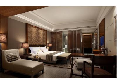 Chine Cinq ensembles de meubles de chambre à coucher d'hôtel d'étoile avec le salon en cuir moderne de cabriolet à vendre