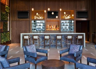 China Alta aduana contraria de los muebles de la barra de hotel del taburete de bar y de la barra de la comodidad en venta