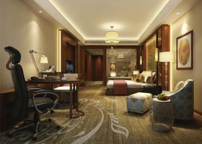 Chine Aucun tout le meuble royal en bois de chambre à coucher d'hôtel de style ne place écologique à vendre