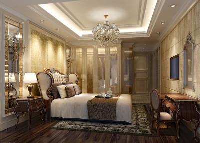 China Aduana hermosa de Dubai de la suposición del hotel del estilo de los muebles de lujo del dormitorio en venta