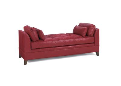Китай Спальня красной кожаной прямоугольной мебели слишком большая Benches самомоднейшее продается
