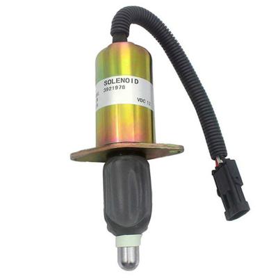 中国 Cummins 6CTAのディーゼル機関の燃料遮断のソレノイド12V 3921978 販売のため