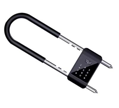 Cina Smart Fingerprint U-Shaped Padlock USB Charge Alta sicurezza in vendita