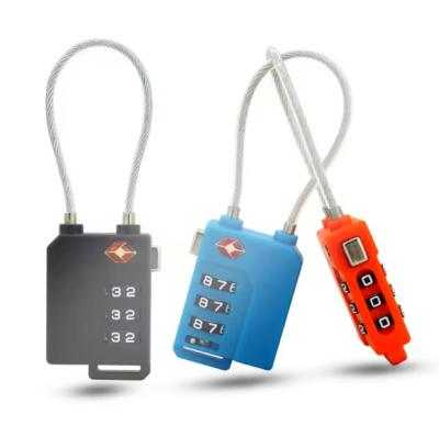 Cina Password Combo TSA Luggage Lock For Backpack Zipper Alta sicurezza in vendita