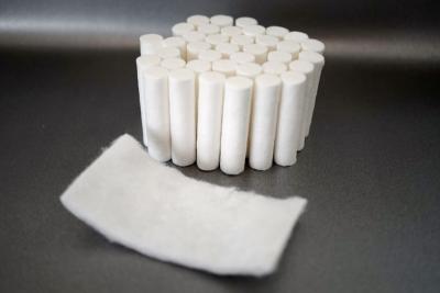 China Hoge Zuiverheids pakte het Zachte Katoenen Broodje goed Betrouwbare niet Linting voor Einde het Aftappen in Te koop