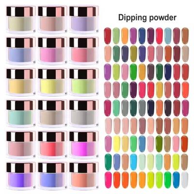 China Nail Supplies Pink Nude Clear Dip Powder Vendors Wholesale Custom Private Label Colored Nail Dipping Acrylic Powder for Nails for sale