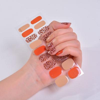 China New Arrival Hot Selling Nail Strip New Design High Quality Nail Stickers/patches Factory Can Be Customized Wholesale for sale