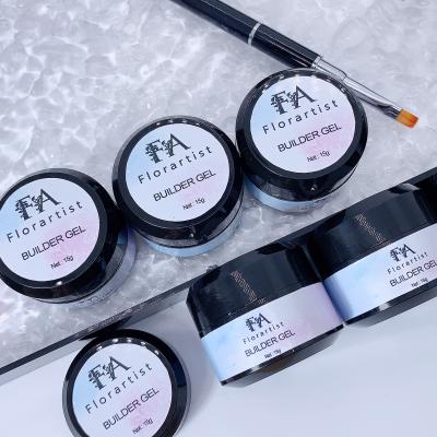 China Private Label Hema Free Self-leveling Building Gel 15g 30g 50g Nails Supplies Salon Liquid Builder Hard Soft Gel for sale