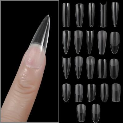 China Professional Nail Supplies Wholesale False Nails Various Size Wholesale Custom Long Press on Nails for Women for sale