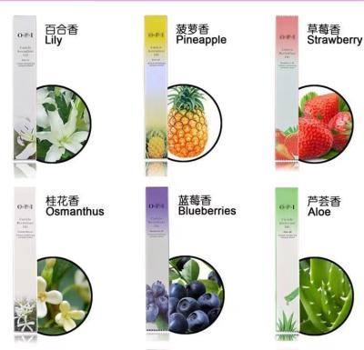 China Private Label Fruity Smell Nails Moist Cuticle Revitalizer Oil 15 Styles Soften Brush Nail Care Private Label Cuticle Oil Pen for sale