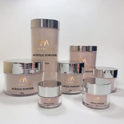 China Custom Acrylic Jar 0.25oz 0.5oz 1oz 2oz 4oz 8oz 16oz 32oz Nude Clear Acrylic Dipping Powder Kit for Nails Art Beginners for sale