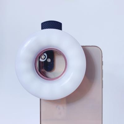 China Direct Factory Rechargeable UV Lamp Macro Lens 3 Lighting Modes Shot Photography Lighting Gadgets with Beauty Fill Flash Light for sale
