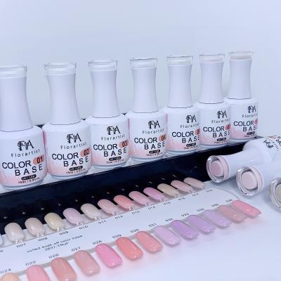 China Private Label Translucent Color Rubber Base High Viscosity Rubber Base Coat for French Manicure for sale