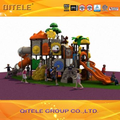 Cina 3D la progettazione LLDPE ha galvanizzato il playset commerciale all'aperto del sistema del gioco del metallo per i bambini in vendita