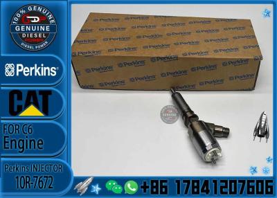 China Inyectores de combustible de tren común diesel 320D 10R-7672 320-0680 para Caterpillar CAT C4.4 C6.6 Motor PERKINS 2645A747 en venta