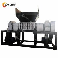 Quality Video Technical Support After Service Double Shaft Plastic Recycling Shredder Machine for sale