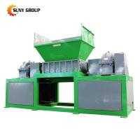 Quality Powerful 15kW Multifunctional Plastic Metal Crusher Shredder Mini Twin Shaft Shredder for sale