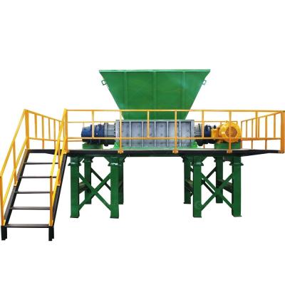 China 2300KG Blades Customized Pipe Barrel Bottle Film Disk Plastic Shredder Recycling Machine for sale