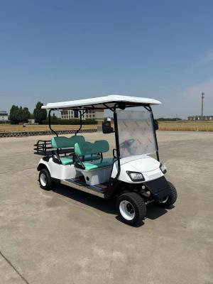 표준 충전 가능한 4석 골프 카트 3.5KW AC 모터 4륜 골프 전기 카트