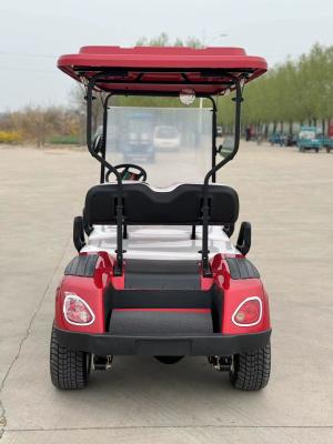 중국 4여객용 EV 골프 카트 4륜 60V 납 배터리 4KW AC 시스템 전기 유틸리티 차량 판매용
