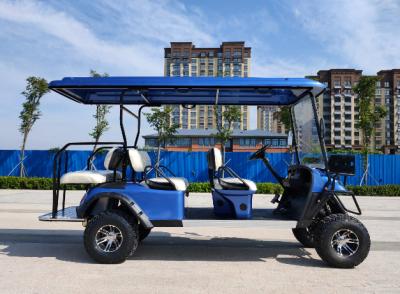 Κίνα Υψηλής ποιότητας Off Road Golf Cart Ηλεκτρικό Golf Buggy Car 4 + 2 καθίσματα Perfect Timeless Classic προς πώληση