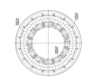 Cina Dimensione 14*11*11*11 millimetro della scanalatura di Marine Diesel Parts With Ring della corona del pistone 6S60MC per KAWASAKI/UOMO B&W in vendita