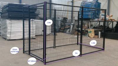 Cina Canile saldato resistente del cavo/cane fortunato 5' dei quartieri alti canile di W*10 L*6 H in vendita