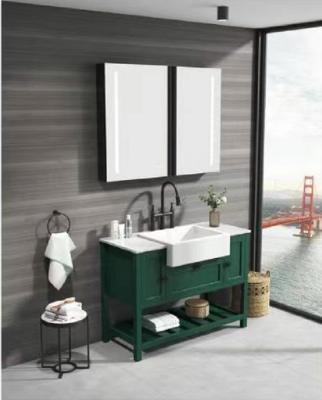 Cina Space Bathroom Wash Basin Cabinet Environmentally Friendly Crafted For Durability in vendita